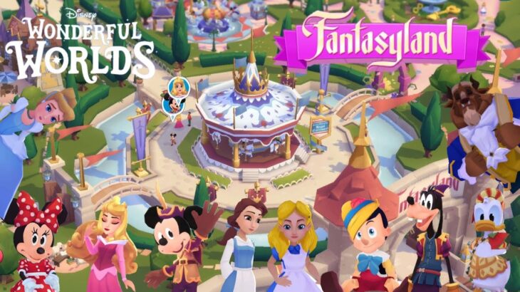 Disney Wonderful Worlds – Fantasyland – Full Walkthrough – All the ...